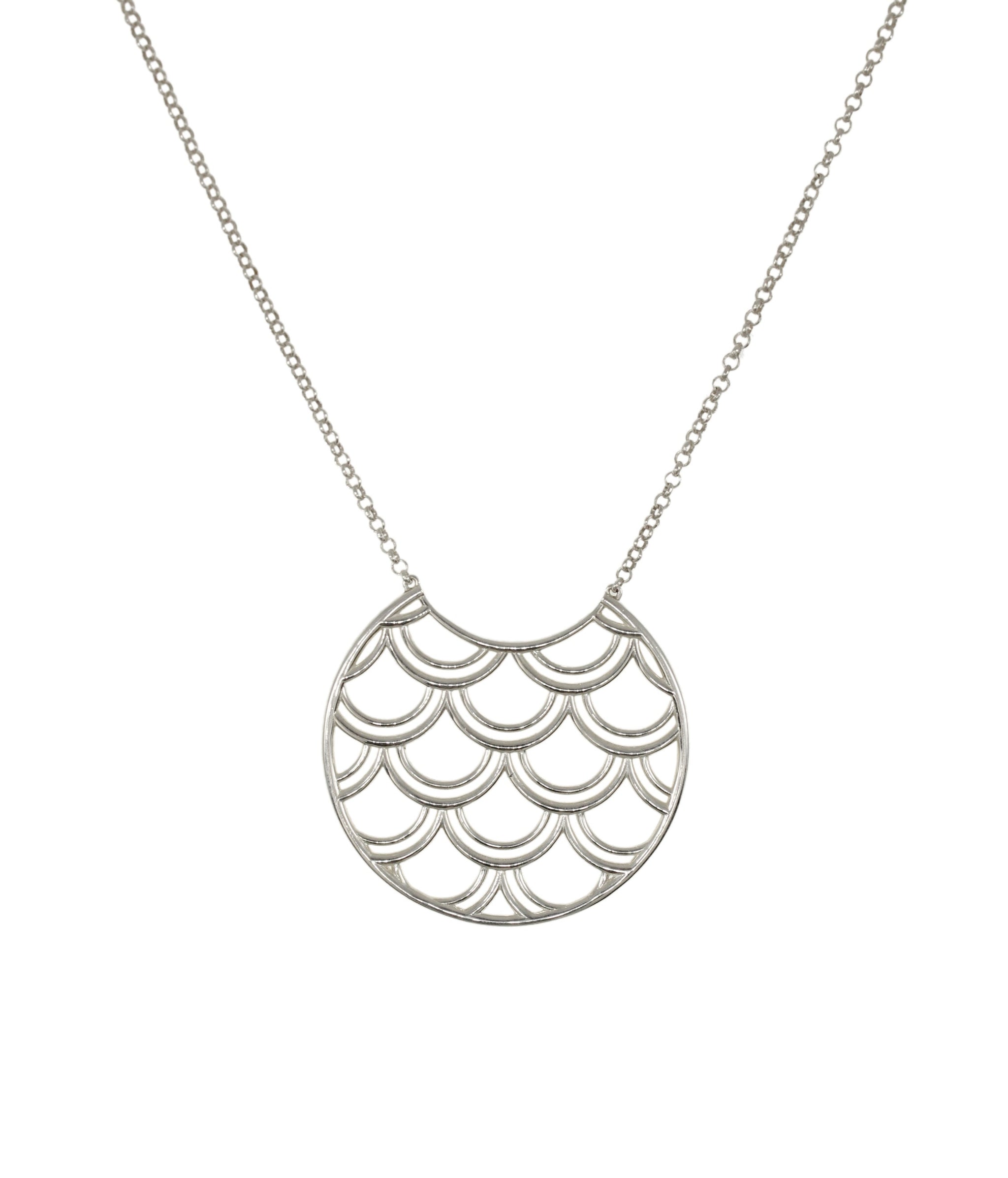 Tidal Scale Necklace | Fish Scale Necklace | Inspired by Scottish ...