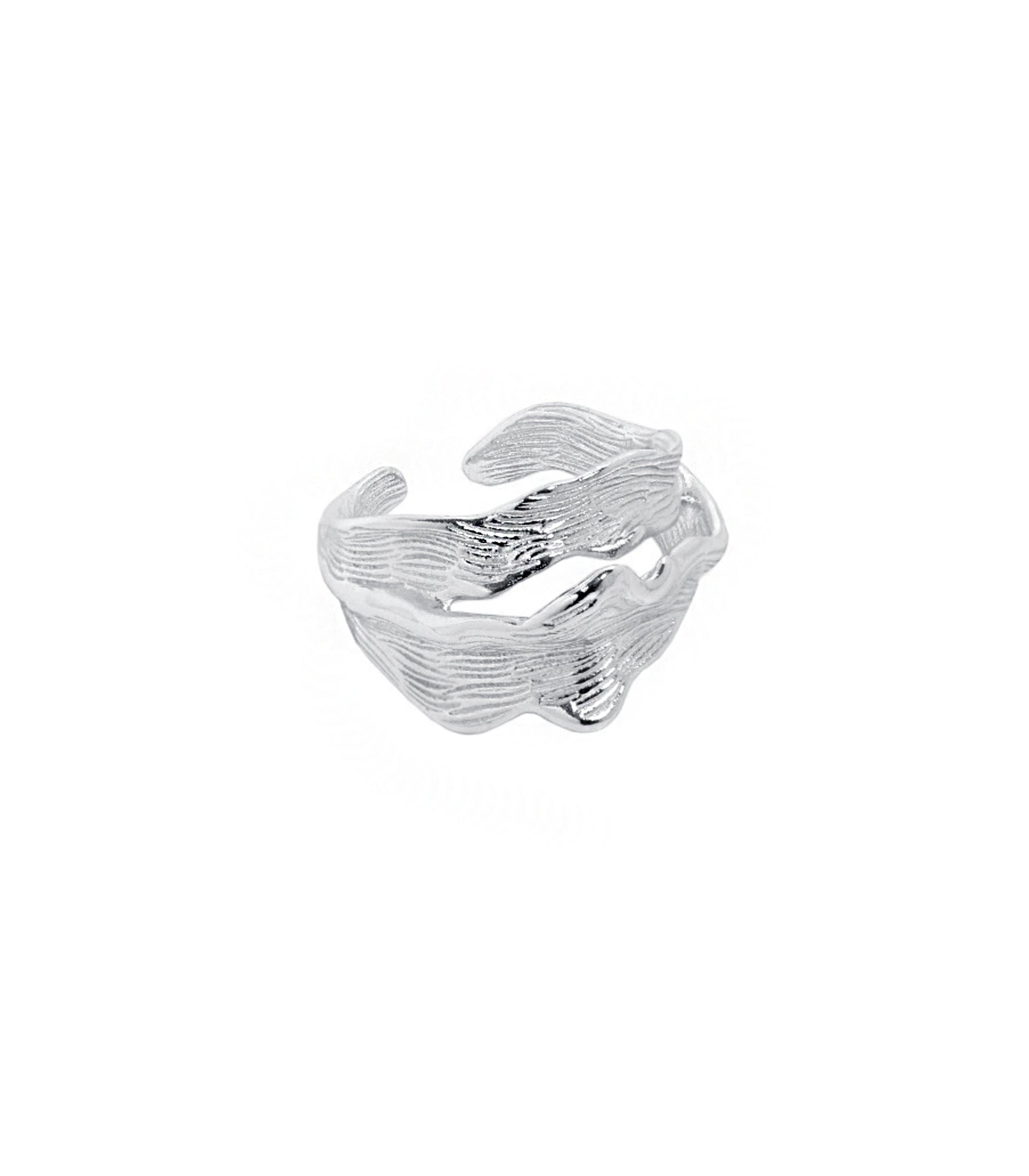 Union Ring | Chunky Silver Organic Ring | Janus Edinburgh